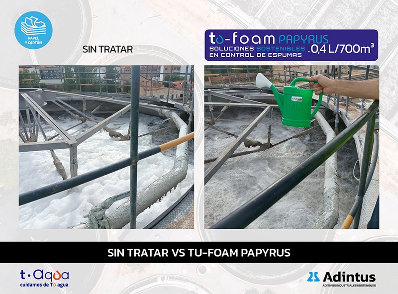 Solutions au problème de la mousse dans les eaux usées